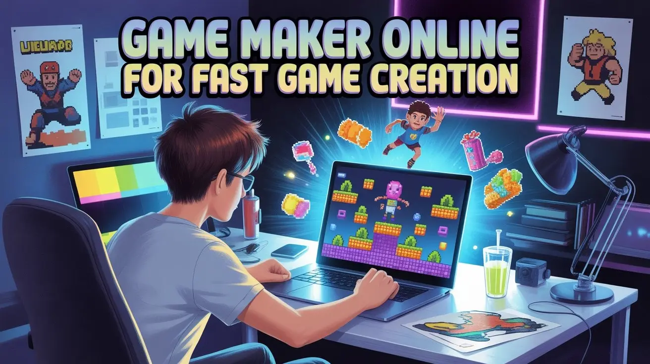 Game Maker Online for Fast Game Creation | GMRU
